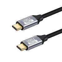 China High-Speed 5A Fast Charging 10G/20G Type C USB C 3.1 3.2 Cable Pure Copper with Nylon Jacket for Computer Use for sale
