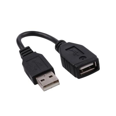 China USB 2.0 Male to Female Extension Cable with Braid Shielding 3A Fast Charging PVC Material for sale