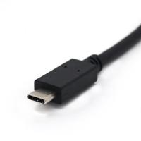 China Customize USB2.0 Type-C Male to Type-C Male 90 Degree Up/Down Angled Braid Shielded TPE/PVC Jacket Cable with 3A Fast Charging for sale