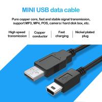 China 1.5M Mini USB 5 Pin Cable for Cellphone & Camera-5A/3A Fast Charging Braid Shielding TPE/PVC Material for sale
