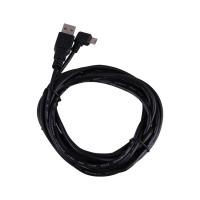 China USB2.0 Male Micro USB 90 Degree Right Angle 3A Fast Charging Braid Shielded PVC RoHS Compliant Cable Computer Camera Printer for sale