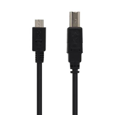China Customized Micro USB to USB BM Cable with Braided Shielding and Tinned Copper Conductor for Printer Scanner for sale