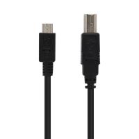 China Customized Micro USB to USB BM Cable with Braided Shielding and Tinned Copper Conductor for Printer Scanner for sale