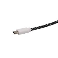 China Nylon Braided USB Type-C Fast Charging Cable with 3A Fast Charging and Data Transfer for sale