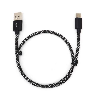 China 3A Fast Charging Nylon Braided USB a to Type-C Cable with TPE and PVC Jacket for sale