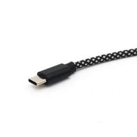China 3A Fast Charging Nylon Braided USB A to Type-C Cable with Data Transfer for sale