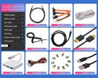 China Factory Customized 1M USB Micro B to B Male Cable for Android Phone Printer PVC Jacket Braid Shielding for Scanner Computer Use for sale