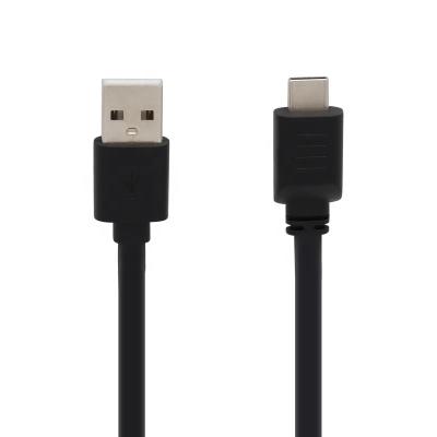 China USB2.0 Type-C to Type-C Flat Cable with PVC Jacket Braid Shielding Charging Function for Computer Use for sale