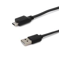 China USB2.0 Type-C to Type-C Flat Cable with PVC Jacket Braid Shielding Charging Function for Computer Use for sale