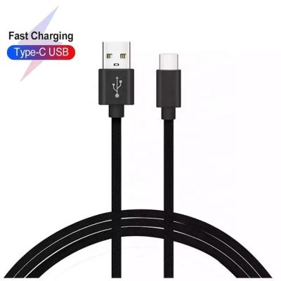 China 1.2m USB2.0 AM Type-C Cable 3A Fast Charging Nickel Plated Connectors Braid Shielding PVC Jacket for Mobile Phones Computers (1 for sale