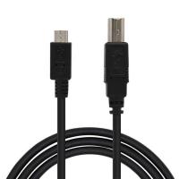 China 1.5m Fast Charger Micro-USB Cable for PS4 Slim/Pro Gamepad Pure Copper Charging Cable for Printer IOS Compatible PS4 Controller for sale