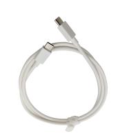 China 1M 20V 3A 60W TPE Jacket White ABS Shell USB 2.0 CM to CM 60W Type C Data Cables for sale