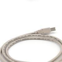 China For UL 2725 High Quality Custom Logo 1M USB 2.0 Printer Cable Type a to B Male PVC Jacket with Braid Shielding for Computers for sale