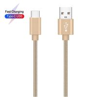 China 3A Fast Charging Nylon Type-C USB Cable Aluminum Alloy Shell 21AWG Pure Copper Conductor Braid Computer Barcode Scanner Earphone for sale