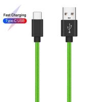 China 3A Fast Charging Nylon Type-C USB Cable Aluminum Alloy Shell 21AWG Pure Copper Conductor Braid Computer Barcode Scanner Earphone for sale