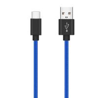 China 3A Fast Charging Nylon Type-C USB Cable Aluminum Alloy Shell 21AWG Pure Copper Conductor Braid Computer Barcode Scanner Earphone for sale