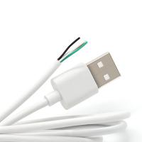 China Factory Price Custom 4C USB Cable Pure Copper Male to NC End Type-C Open End Pig Tail for Computer Use for sale