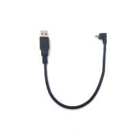China Up Angled Micro USB Braid Cable for Camera & Computer with 3A Fast Charging for sale