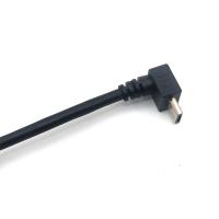China Up Angled Micro USB Braid Cable for Camera & Computer with 3A Fast Charging for sale
