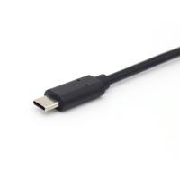 China 90 Degree USB Right Angle Type C Male to Type C Male Cable 3A Fast Charging Braid Shielding PVC Jacket for Computers for sale