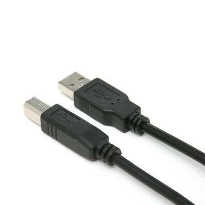 China 480 Mbps Transfer Speed Black 1M Usb 2.0  AM to BM Printer Cable USB-A to USB-B Printer Cable for sale