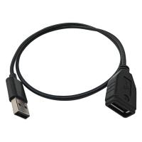 China HJX Factory Cable Extension USB 2.0 1m Black USB a Male to Female Extension USB Cable for sale