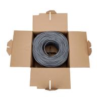 China High Quality CAT5E/CAT6/CAT6A UTP FTP Network Ethernet LAN Cable 305M/roll  with PVC Jacket and Bare Copper Conductor for sale