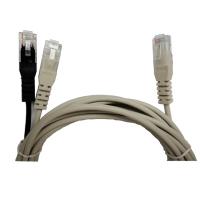 China High Quality 8P8C Connector RJ45 Cable with Bare Copper Conductor and PVC Jacket for Reliable LAN Connections for sale