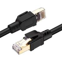 China FTP Shielded Cat8 Ethernet Cable with 40Gbps Speed and 2000MHz Frequency for High-Speed Networking for sale