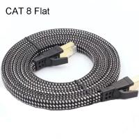 China FTP Shielded Cat8 Ethernet Cable with 40Gbps Speed and 2000MHz Frequency for High-Speed Networking for sale