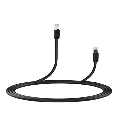 China High-Speed Cat8 Ethernet Cable 2000Mhz Weatherproof UV Resistant for Outdoor Indoor Use with RJ45 Connector for sale
