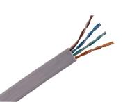 China RJ45 Gold Plated CAT6 STP Flat Ethernet Patch Cable 24AWG for High-Speed LAN Networking for sale