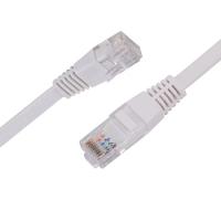 China STP 32AWG PVC Flat Patch Cord Cable 0.5M Bulk Price for Cat5e Cat6 Cat6A Cat7 Communication Cables for sale