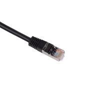 China RJ45 Male to Panel Mount Female Ethernet Cable with 8 Conductors Copper and Screw Lock for sale