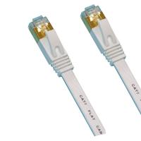 China SFTP Shielded Cat7 Ethernet Cable with 10gbps Ultra-High Speed and Bare Copper Conductor RJ45 Patch Cord for sale