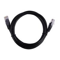 China RJ45 UTP Cat5e Ethernet Cable with 4 Pairs Bare Copper Conductor and Flat Cable Design for sale
