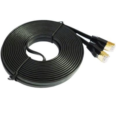 China 2M Heavy Duty High Speed Cat7 Ethernet Cable with Gold Plated RJ45 Connector for 40Gbps 2000Mhz LAN Network for sale