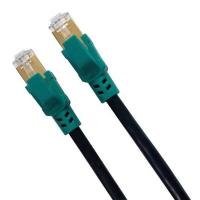 China High Performance CAT7 SSTP Ethernet Cable with RJ45 Gold Plated Connectors for Switch Router Modem for sale