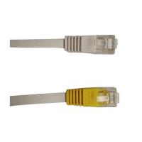 China High Quality ethernet network Flat lan rj45 cable with UTP patch cord cat5 cat5e cat6 1m 3m 5m 10m 30m cat6a cat 6 for router for sale