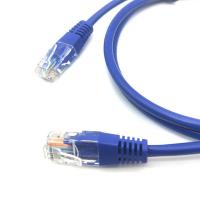 China RJ45 Ethernet Network LAN Cable Cat 5e Channel UTP 4Pairs 24AWG Patch Cord for Android TV Box PC & Internet Modem for sale