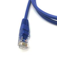 China RJ45 Ethernet Network LAN Cable Cat 5e Channel UTP 4Pairs 24AWG Patch Cord for Android TV Box PC & Internet Modem for sale