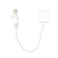 China RJ50 10P4C to RJ12 6P4C Fiber Optic Cable with Copper Conductor and PVC Jacket for Computer and Switch or Router for sale