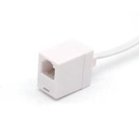 China RJ50 10P4C to RJ12 6P4C Fiber Optic Cable with Copper Conductor and PVC Jacket for Computer and Switch or Router for sale