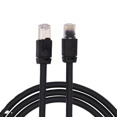 China 26AWG High-Speed Cat6 Cat7 Cat8 LAN Cable Patch Cord Shielded 40Gbps 2000Mhz SFTP RJ45 Ethernet Cable for Communication for sale