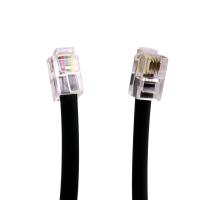 China 4P4C Telephone Cable Coiled Handset for Landline Phone Communication Cables Product for sale