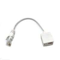 China 24AWG *4C Rj11 Rj12 Cable 6p6c 4p4c Female to RJ50 10P10C Telephone Cable OD 2.5*5.0mm for sale