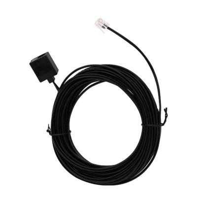 China Ethernet RJ45 8P4C Male to Telephone RJ11 6P4C Female Adapter Converter Cable RJ45 RJ11 Adapter Cable Communication Data Cable for sale
