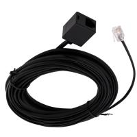 China Ethernet RJ45 8P4C Male to Telephone RJ11 6P4C Female Adapter Converter Cable RJ45 RJ11 Adapter Cable Communication Data Cable for sale