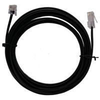 China Factory Customized 1M 2M 3M RJ10 RJ12 RJ50  RJ11 4P4C 6P4C 6P6C to RJ45 8P6C 8P8C Plug Telephone Cables for sale