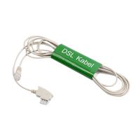 China Germany Standard UL2835 28AWG TAE Plug DSL Cable RJ45 8p2c to 6p2c TAE Plug Telephone Cord for sale